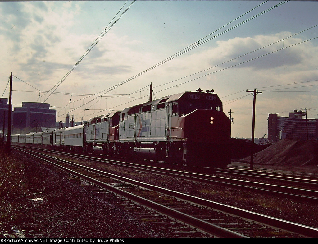 Amtrak 92/82 Northbound Silver Star - 1976